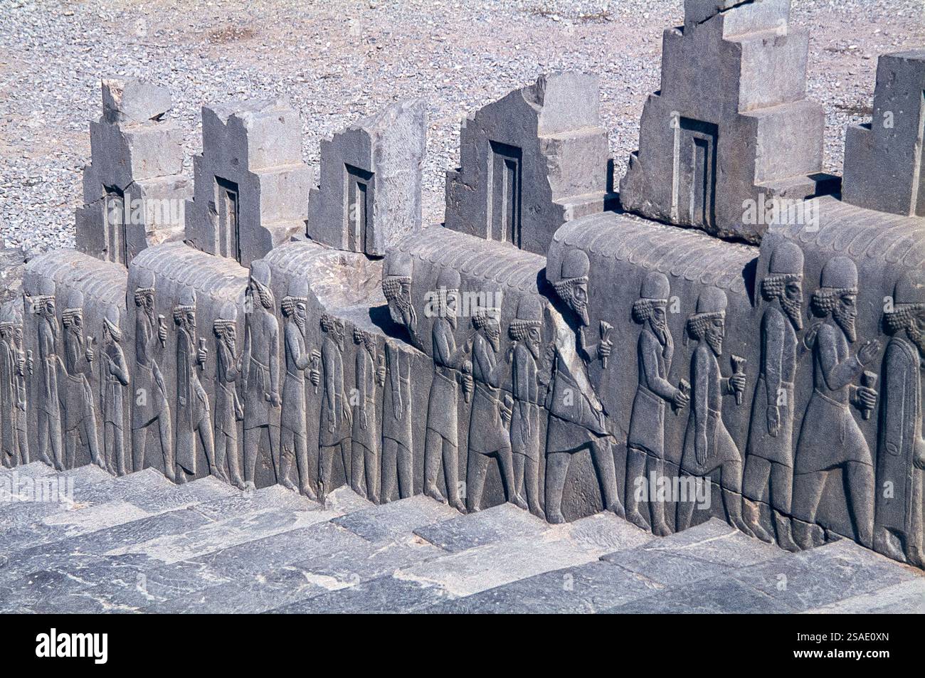 The image is of the UNESCO World Heritage Site of the ancient Persian ...