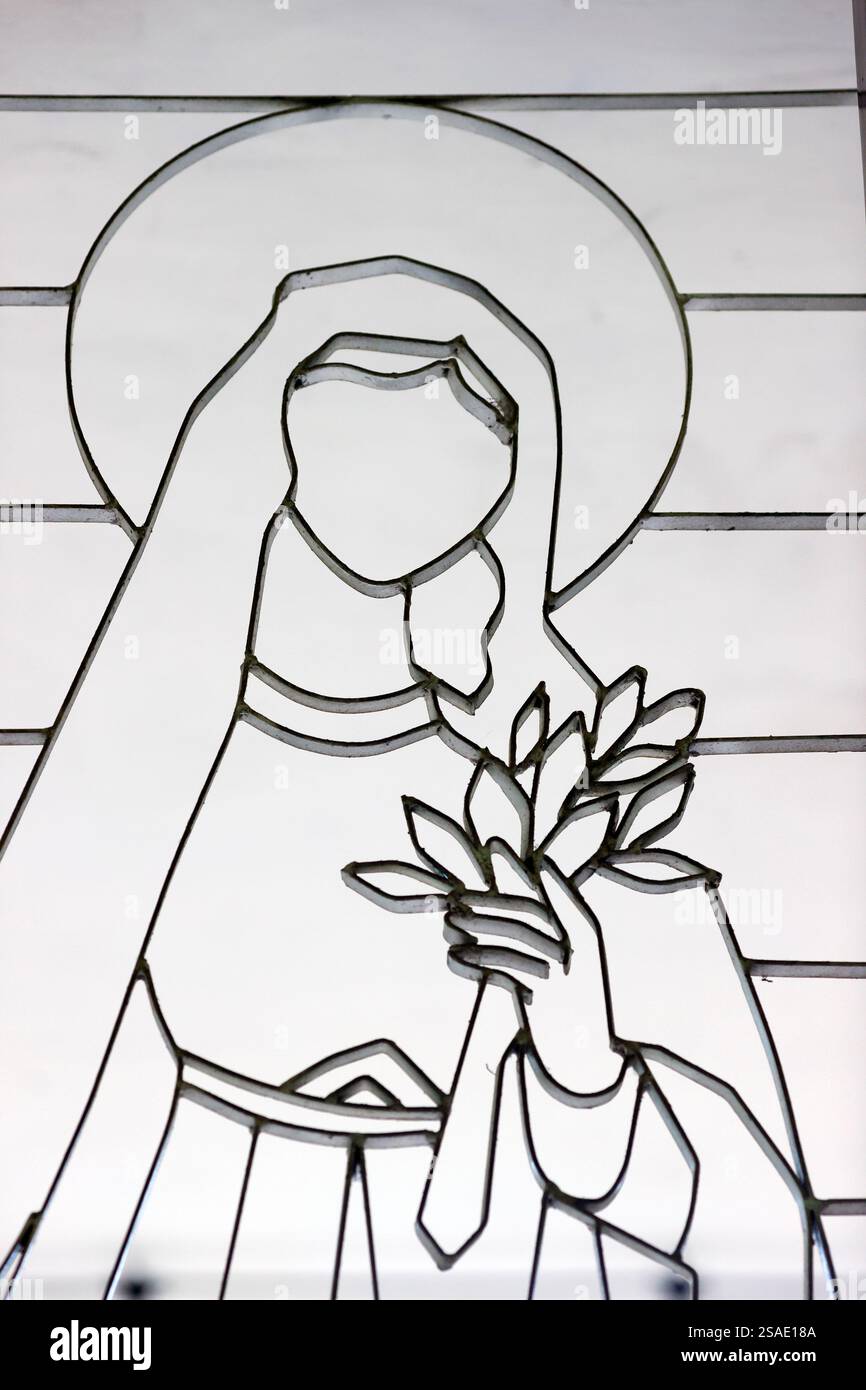 The Redeemer Church (or Notre Dame Cathedral). Virgin Mary. Wrought ...