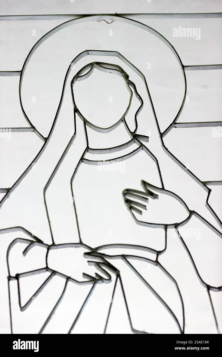 The Redeemer Church (or Notre Dame Cathedral). Virgin Mary. Wrought ...