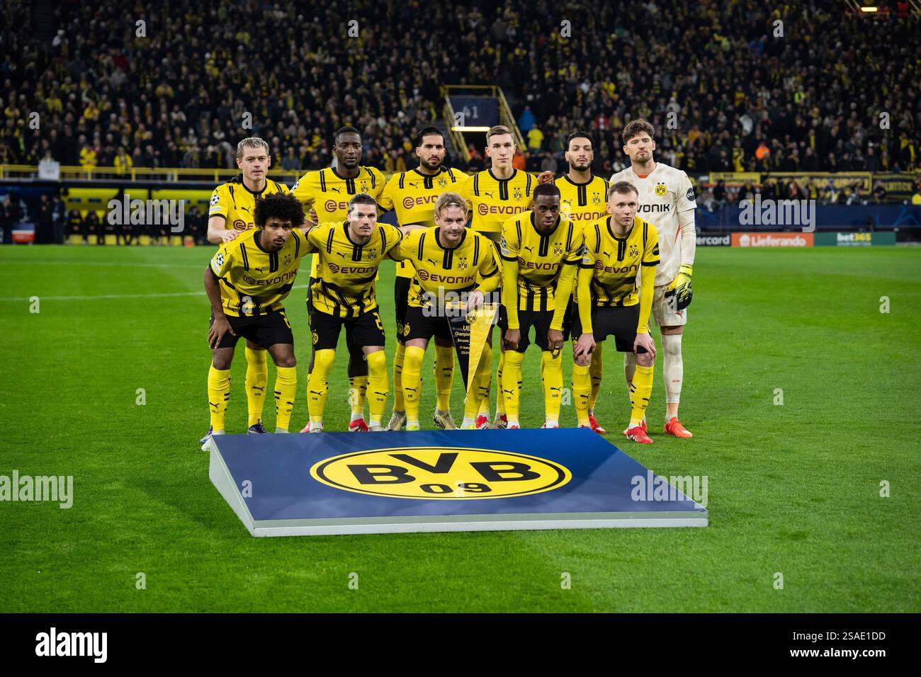 29.01.2025, Signal Iduna Park, Dortmund, GER, UEFA Champions League, 8. Spieltag - Borussia ...