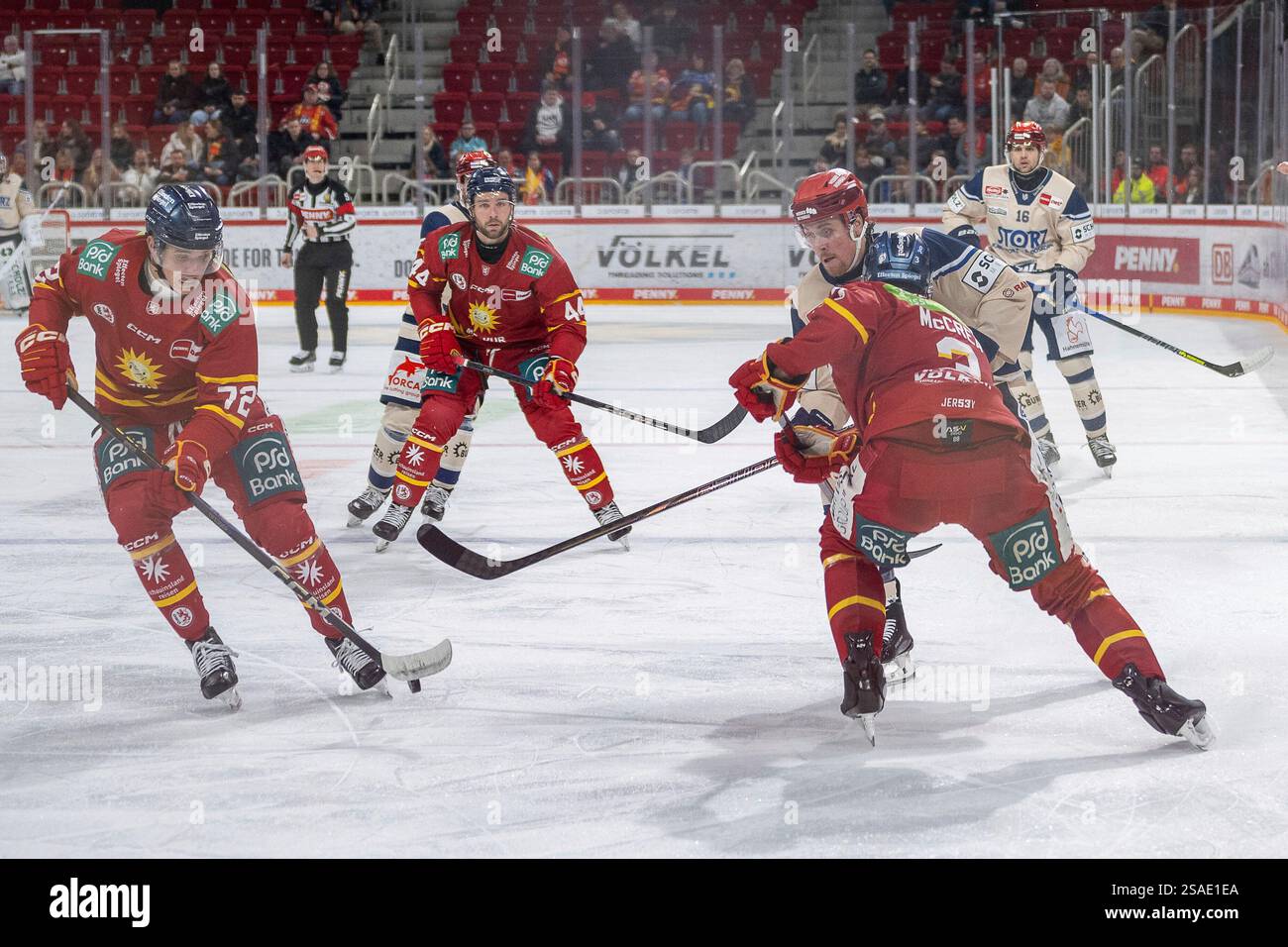 29.01.2025, Eishockey: Penny DEL, Saison 2024/2025, 41. Spieltag ...