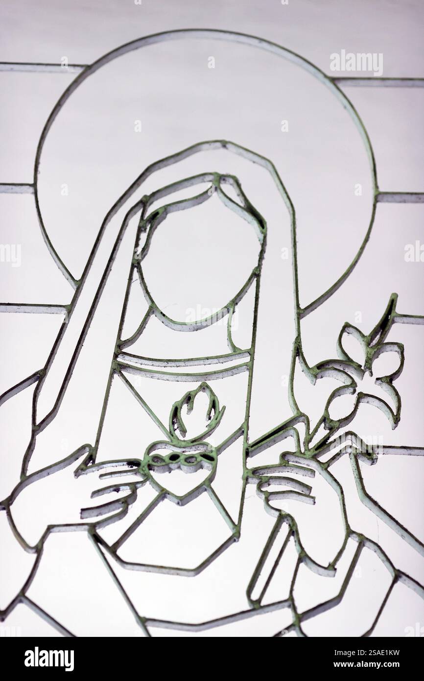 The Redeemer Church (or Notre Dame Cathedral). Virgin Mary. Wrought ...