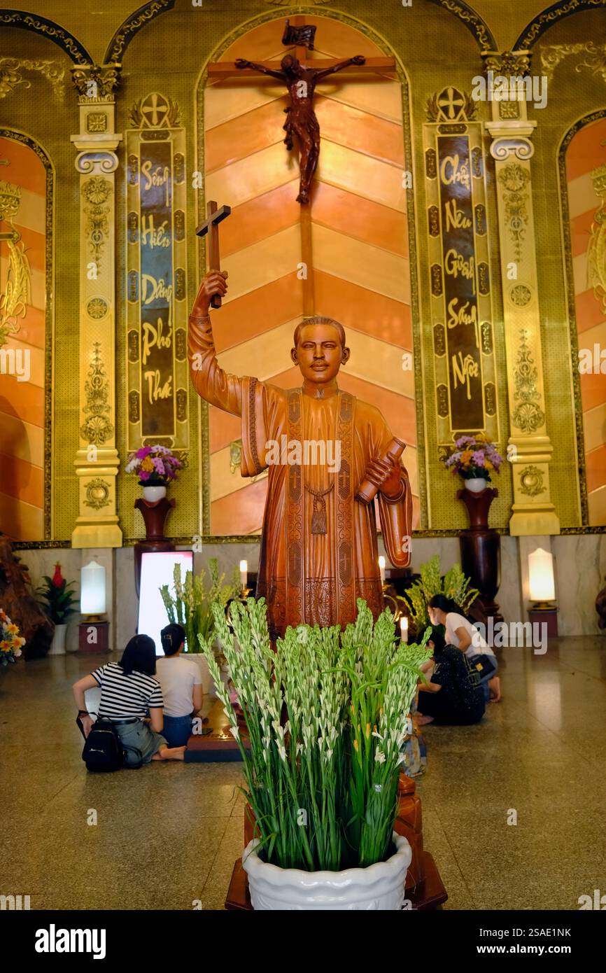 Tac Say Church, also known as Father Diep Church. Francis Xavier Truong ...