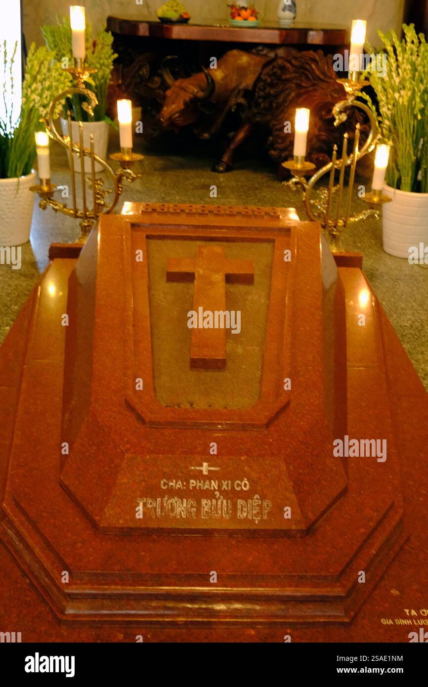 Tac Say Church, also known as Father Diep Church. Francis Xavier Truong ...
