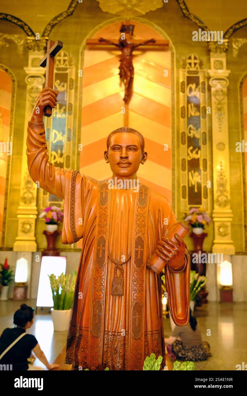 Tac Say Church, also known as Father Diep Church. Francis Xavier Truong ...