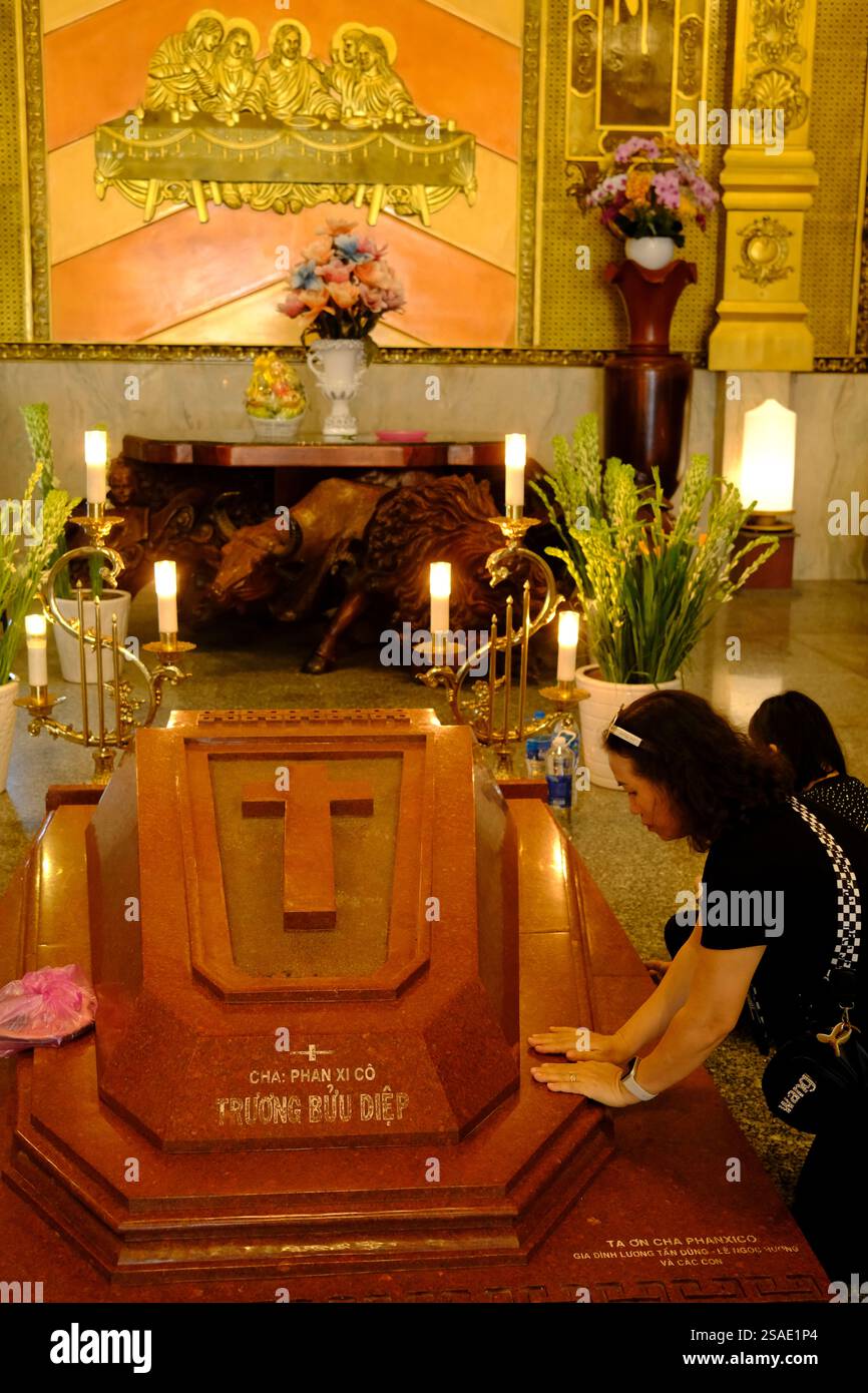 Tac Say Church, also known as Father Diep Church. Francis Xavier Truong ...