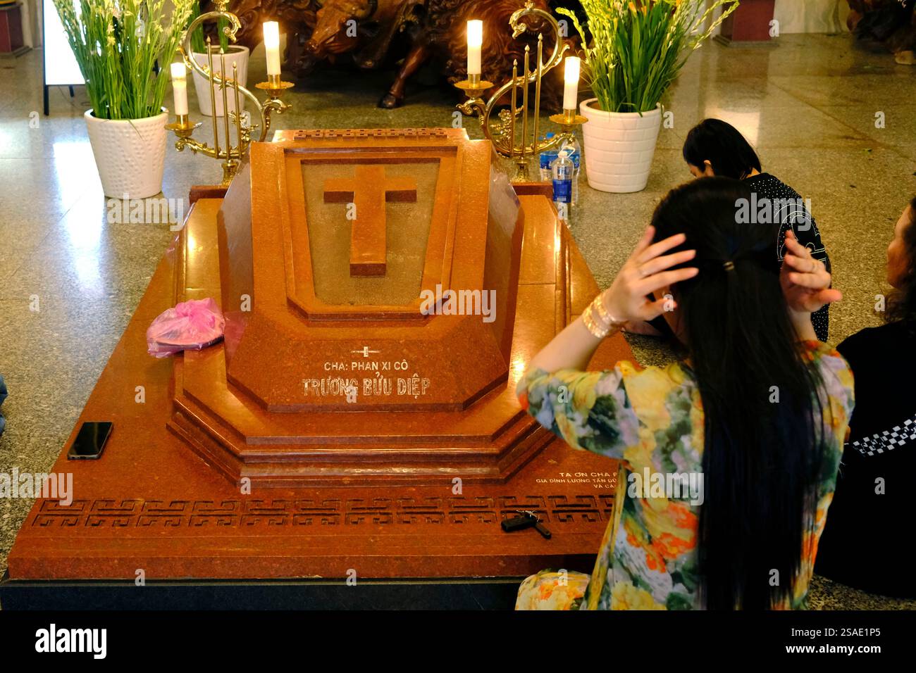 Tac Say Church, also known as Father Diep Church. Francis Xavier Truong ...