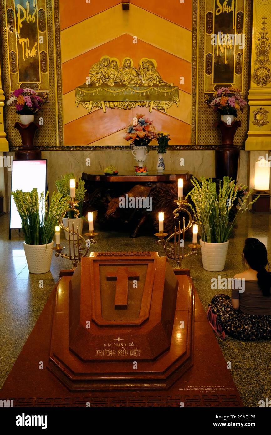 Tac Say Church, also known as Father Diep Church. Francis Xavier Truong ...