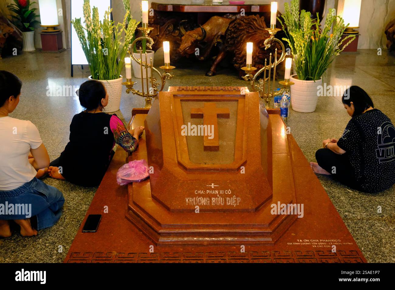 Tac Say Church, also known as Father Diep Church. Francis Xavier Truong ...