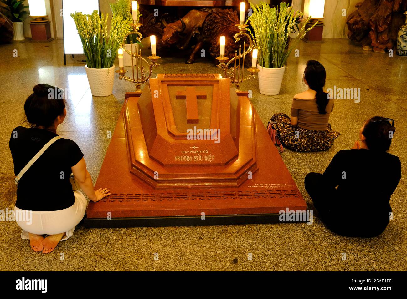 Tac Say Church, also known as Father Diep Church. Francis Xavier Truong ...