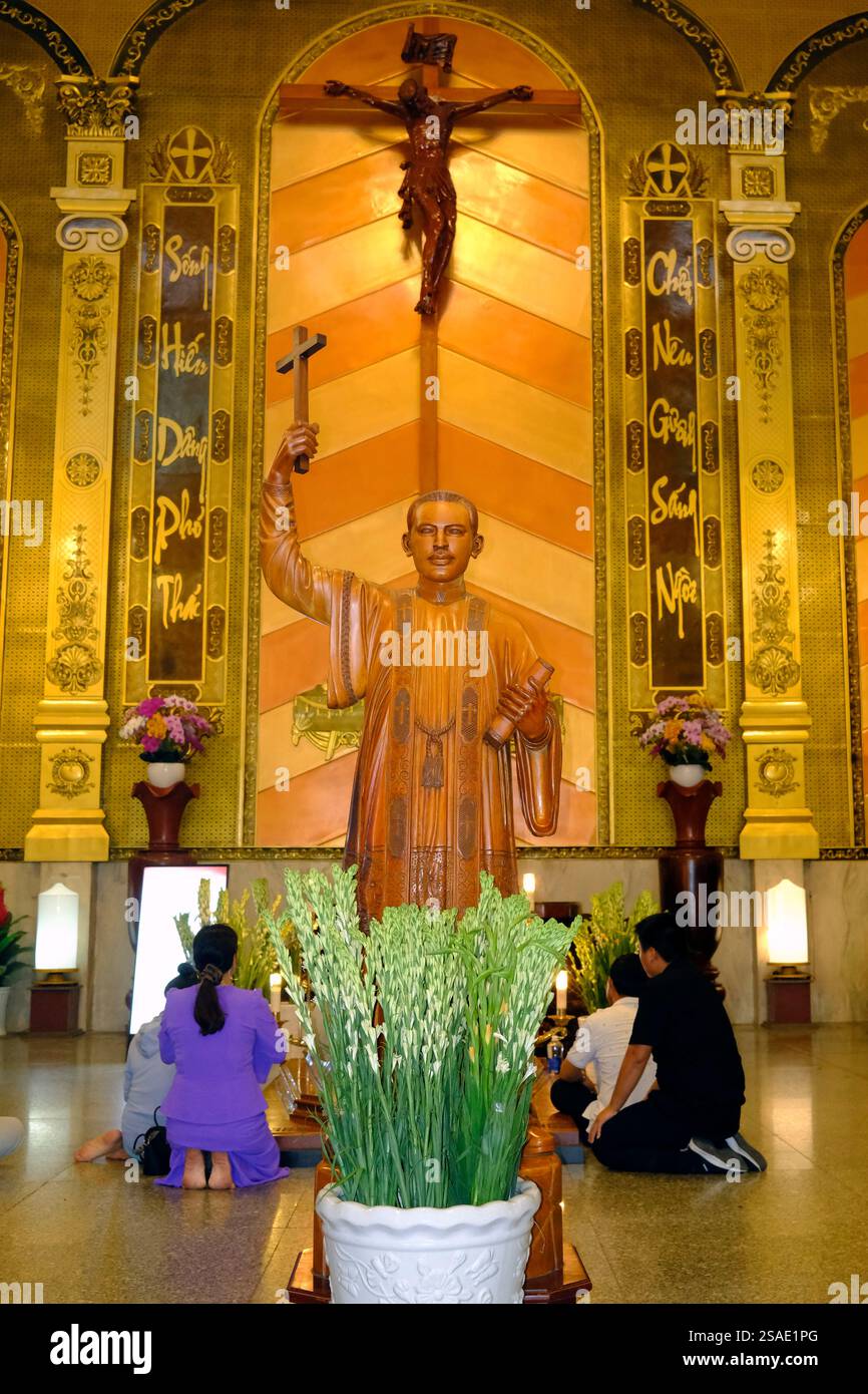 Tac Say Church, also known as Father Diep Church. Francis Xavier Truong ...