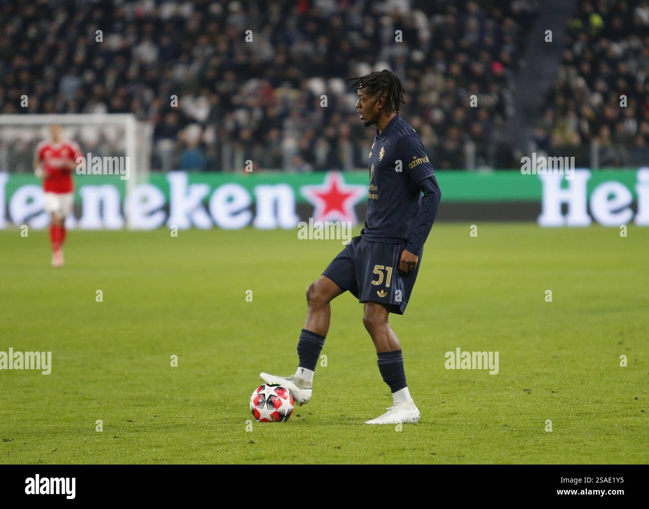 Turin, Italy. 29th Jan, 2025. Samuel Mbangula of Juventus FC during the ...