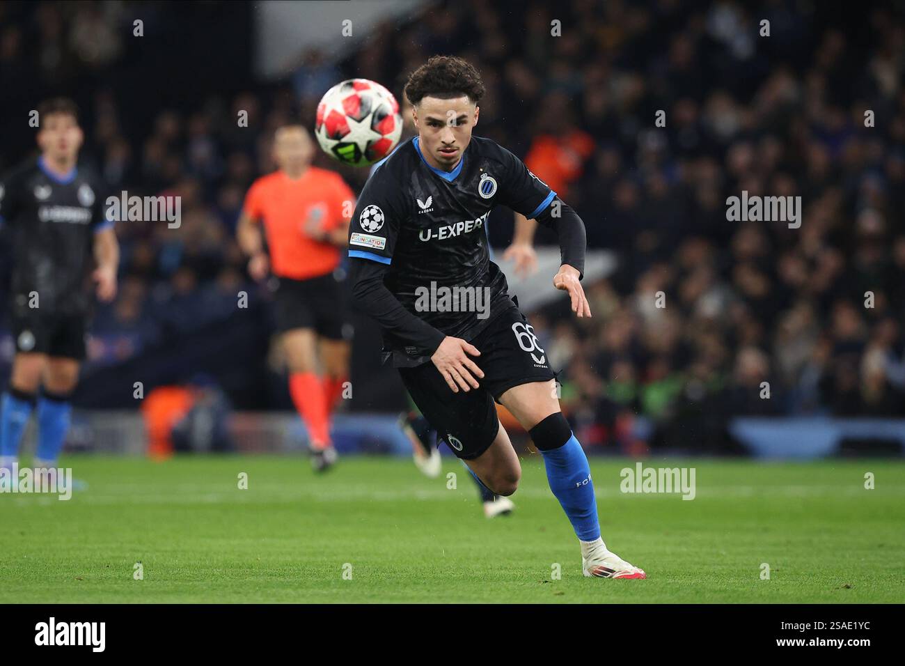 Chemsdine Talbi (Club Brugge) during the UEFA Champions League 2024/25 ...