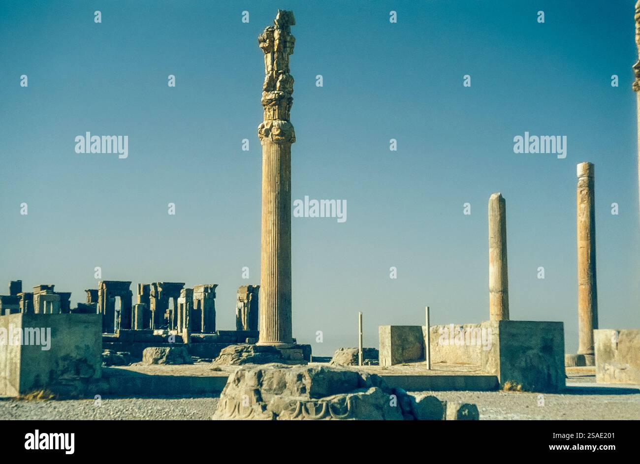 The image is of the UNESCO World Heritage Site of the ancient Persian ...