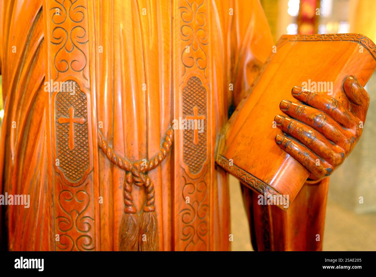 Tac Say Church, also known as Father Diep Church. Francis Xavier Truong ...