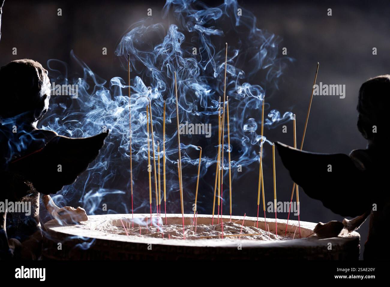 Tac Say Church, also known as Father Diep Church. Believer praying ...