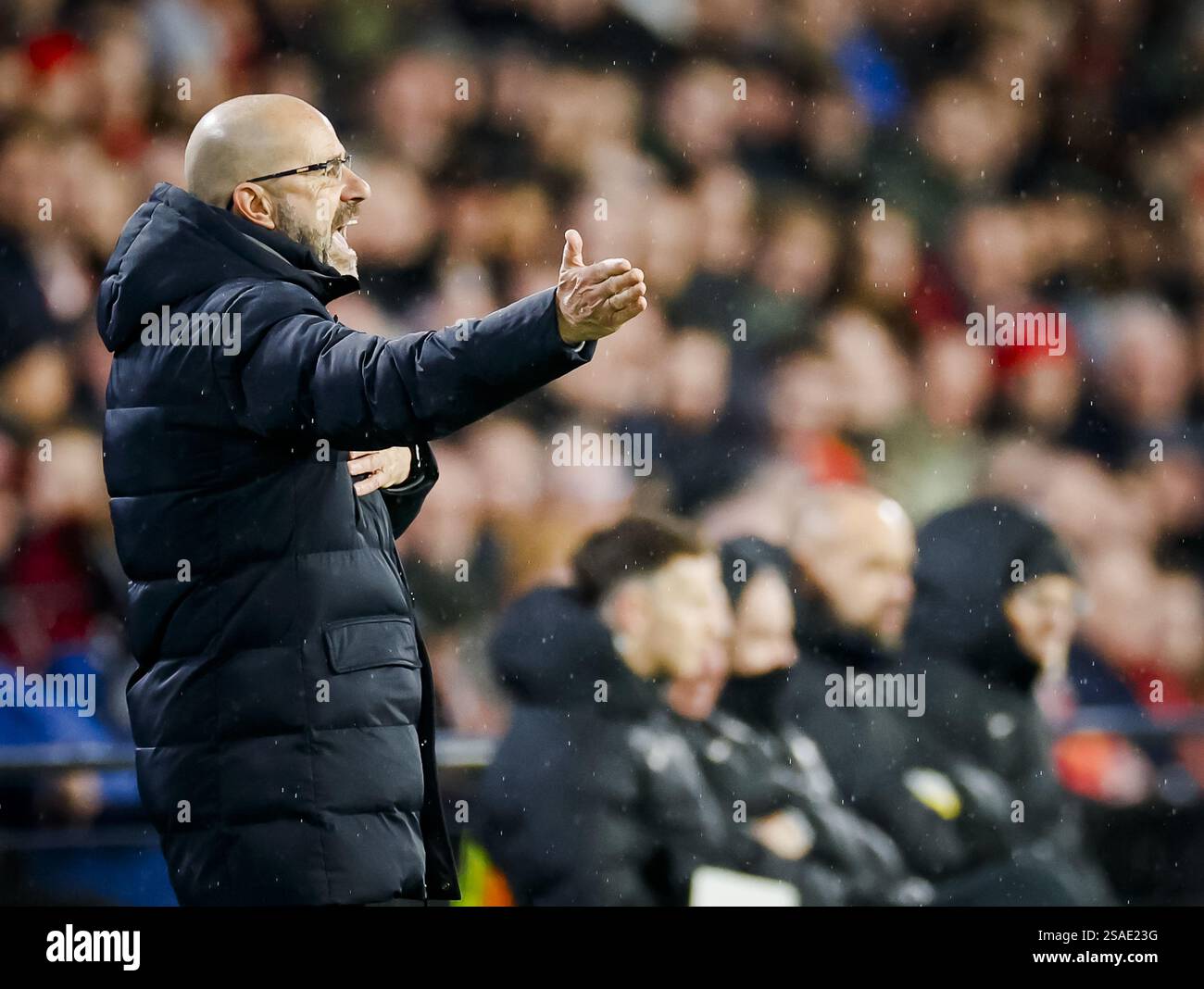EINDHOVEN - PSV Eindhoven coach Peter Bosz during the UEFA Champions ...