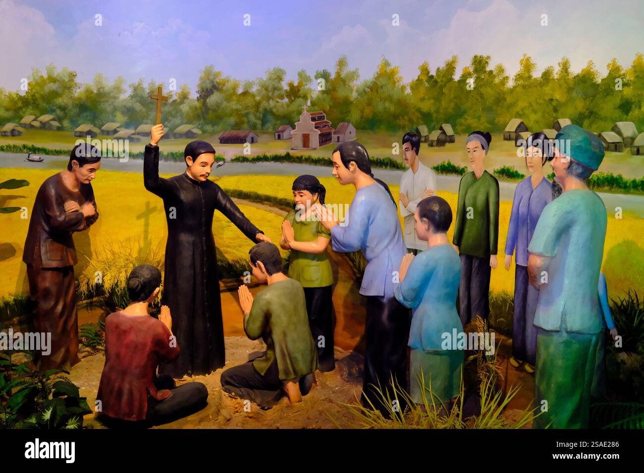 Tac Say Catholic Church. Francis Xavier Truong Buu Diep was a famous ...