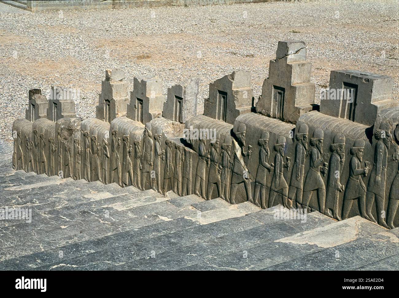 The image is of the UNESCO World Heritage Site of the ancient Persian ...