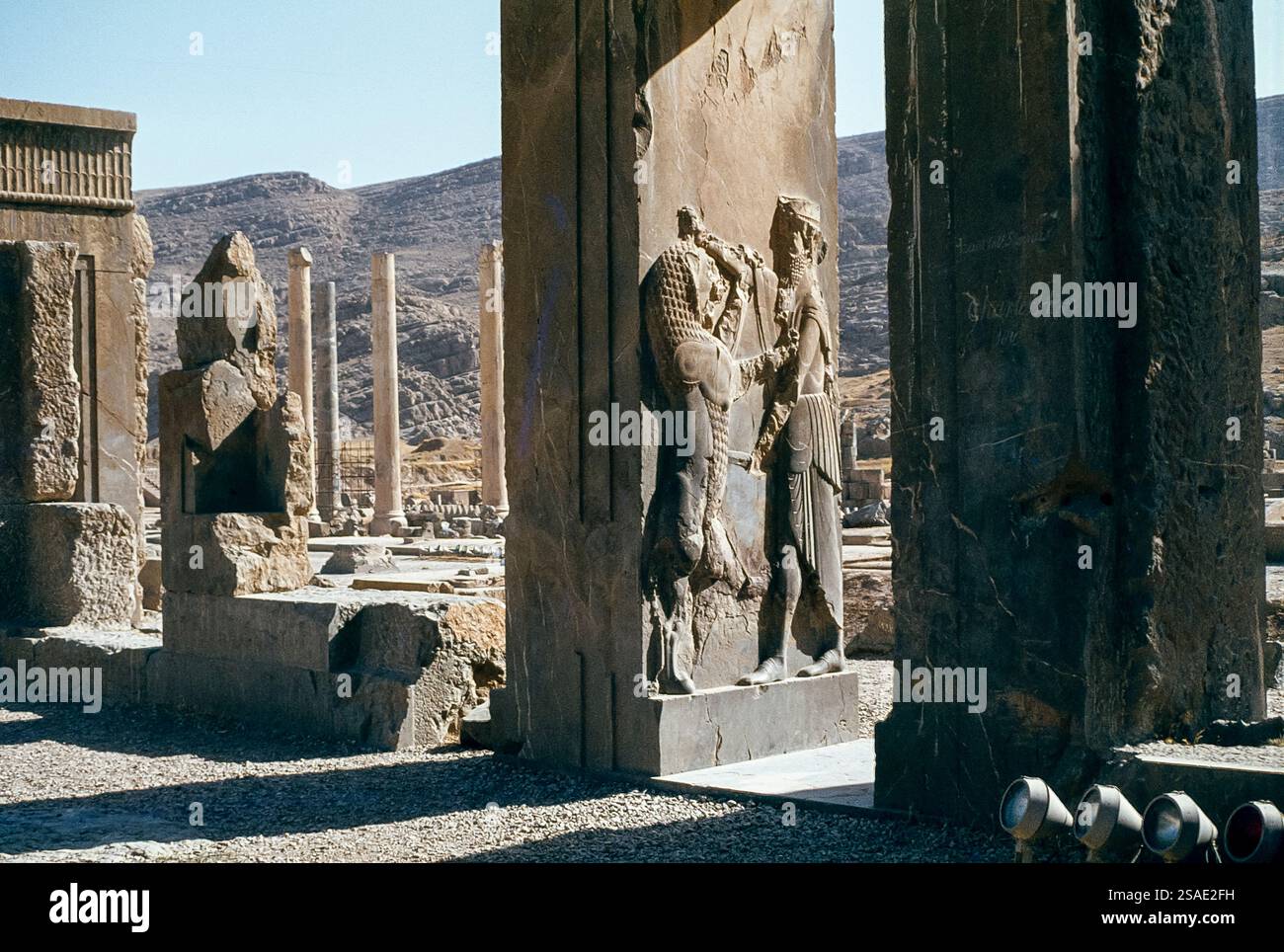 The image is of the UNESCO World Heritage Site of the ancient Persian ...