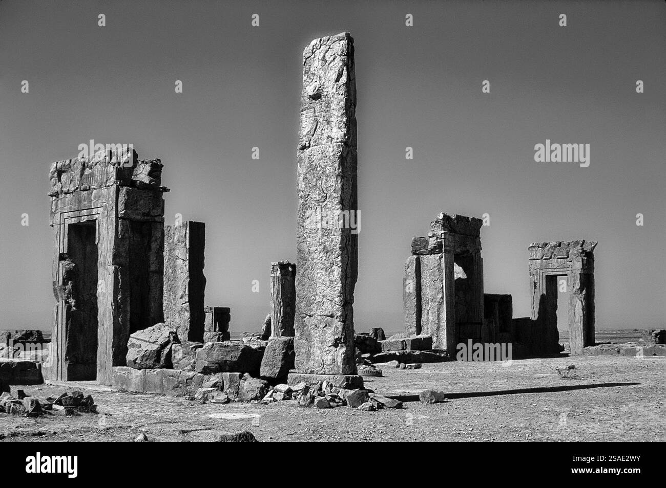 The image is of the UNESCO World Heritage Site of the ancient Persian ...