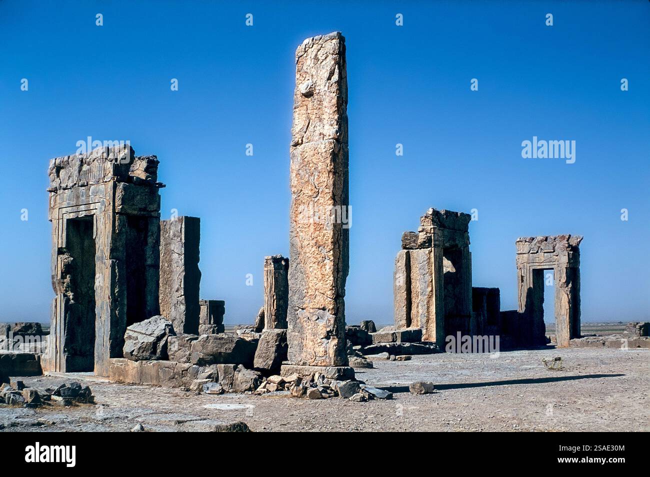 The image is of the UNESCO World Heritage Site of the ancient Persian ...