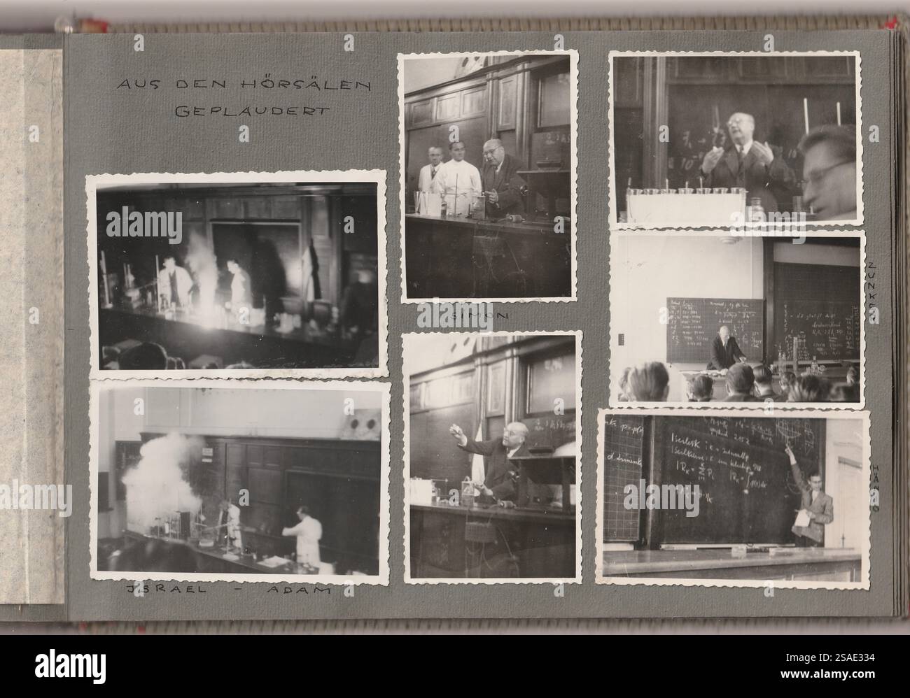 Vintage Classroom Lecture – Mathematics and Physics Professor Teaching ...