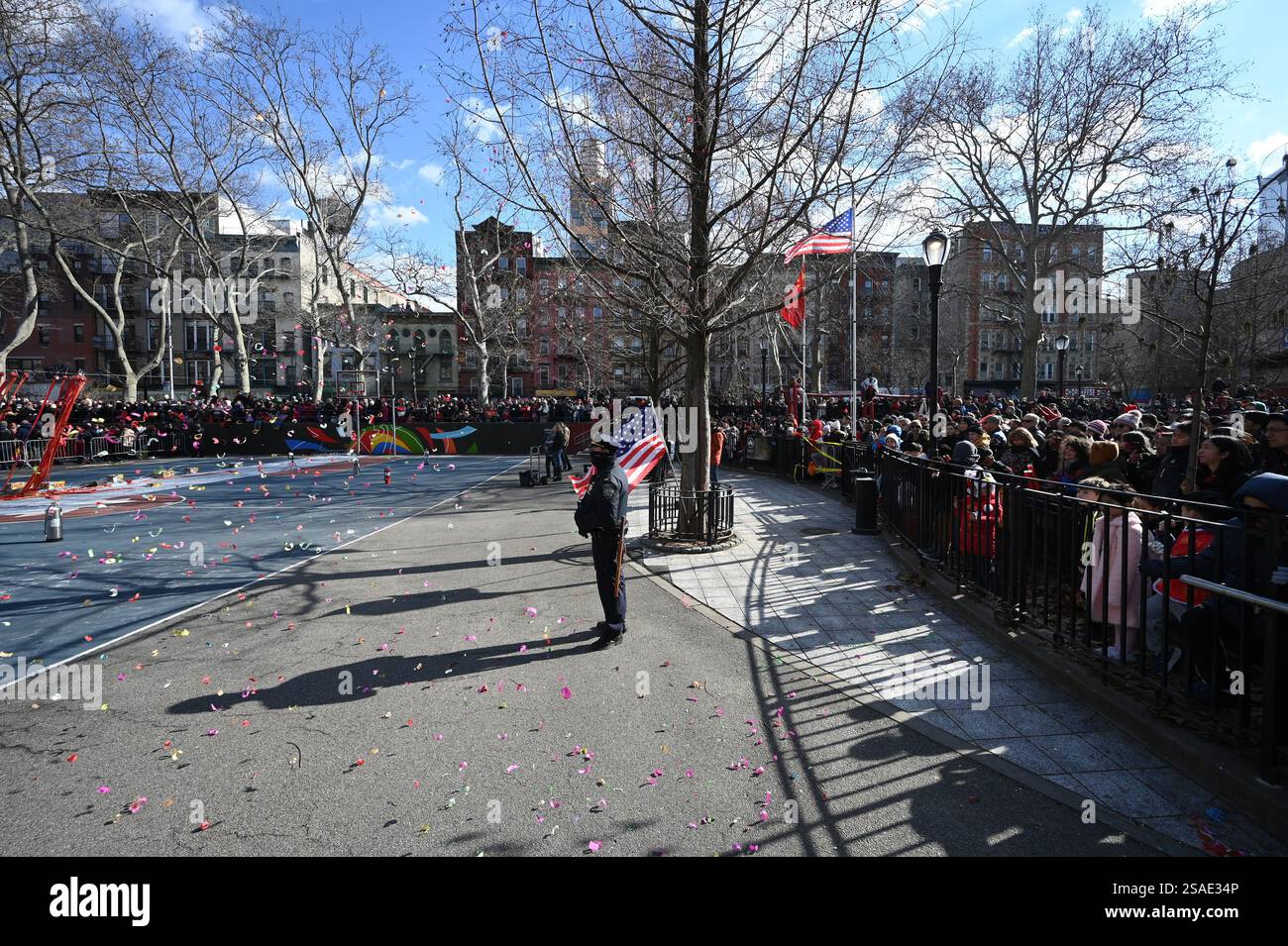 New York, USA. 29th Jan, 2025. Celebrating the 'Year of the Snake ...