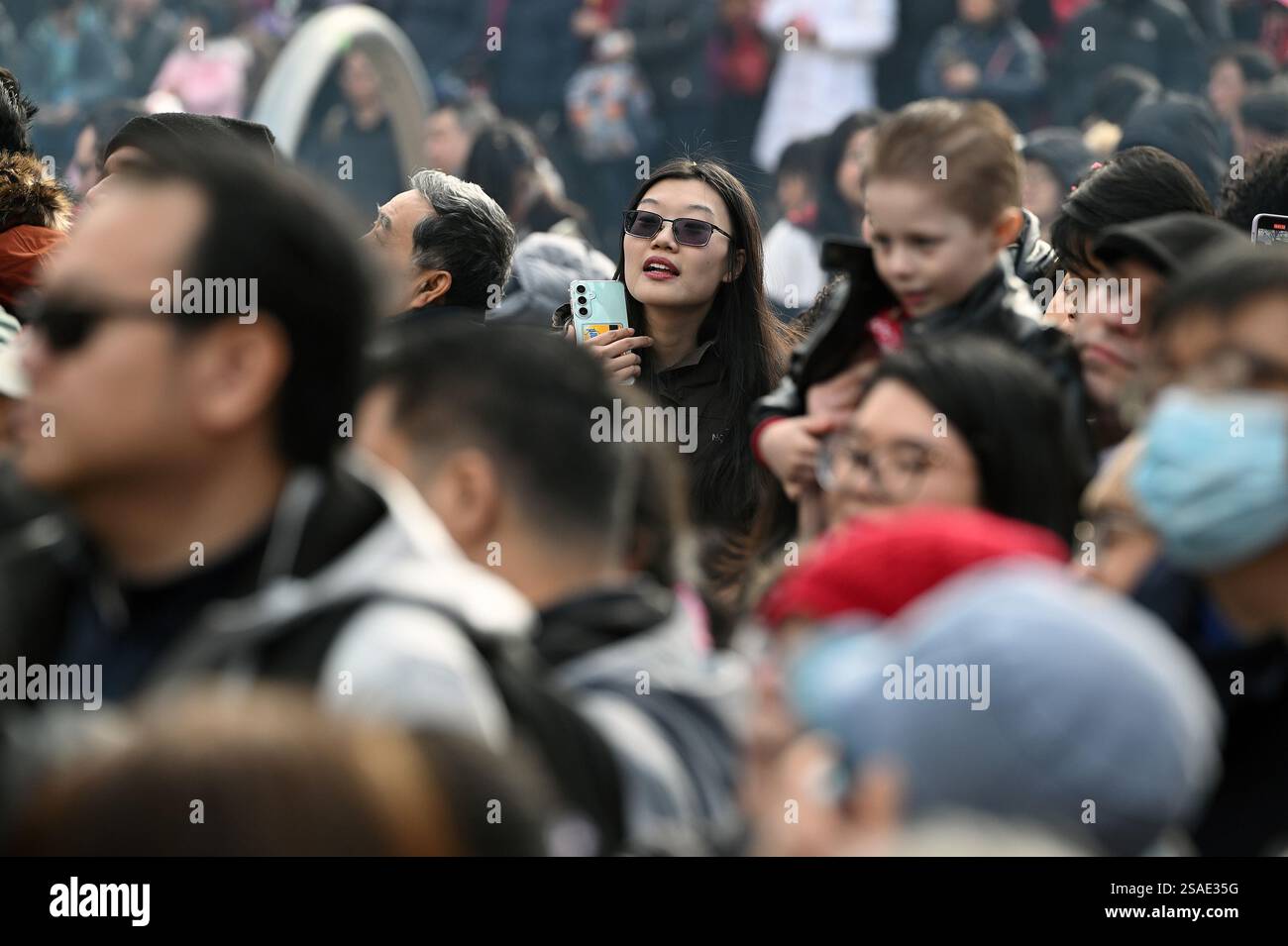 New York, USA. 29th Jan, 2025. Celebrating the 'Year of the Snake ...
