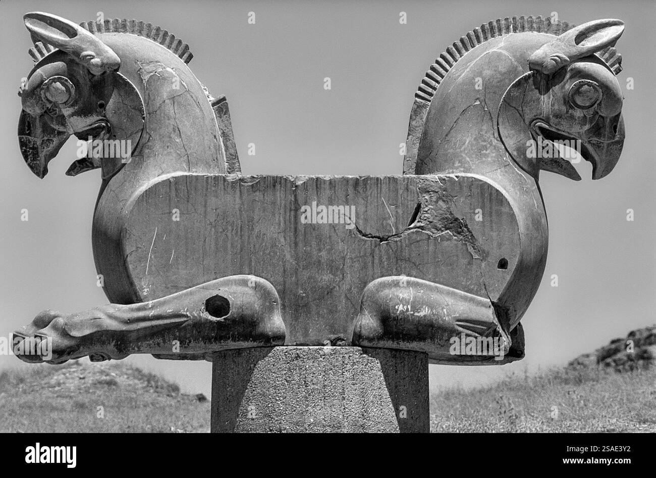 The image is of the UNESCO World Heritage Site of the ancient Persian ...