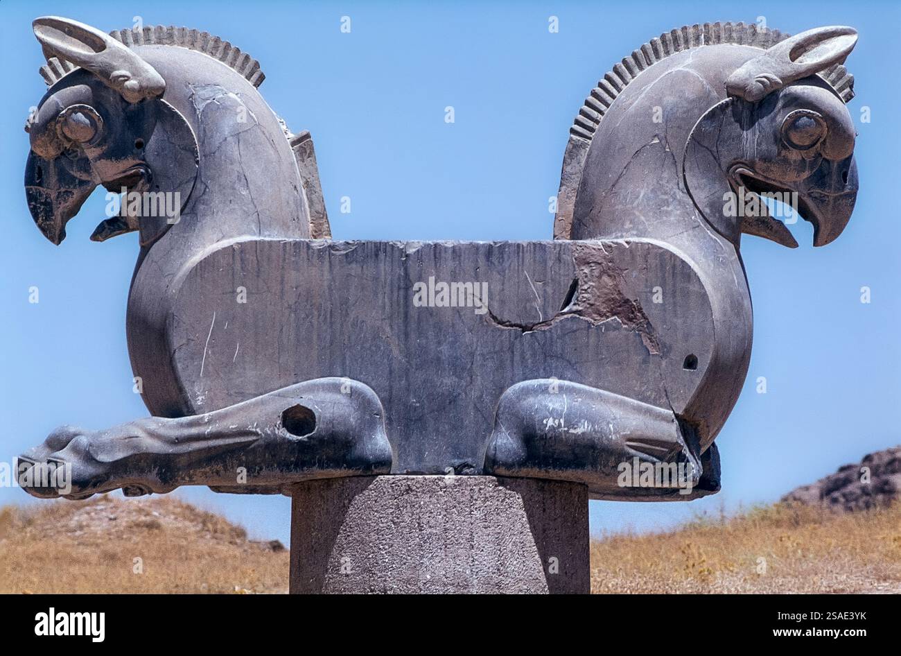 The image is of the UNESCO World Heritage Site of the ancient Persian ...