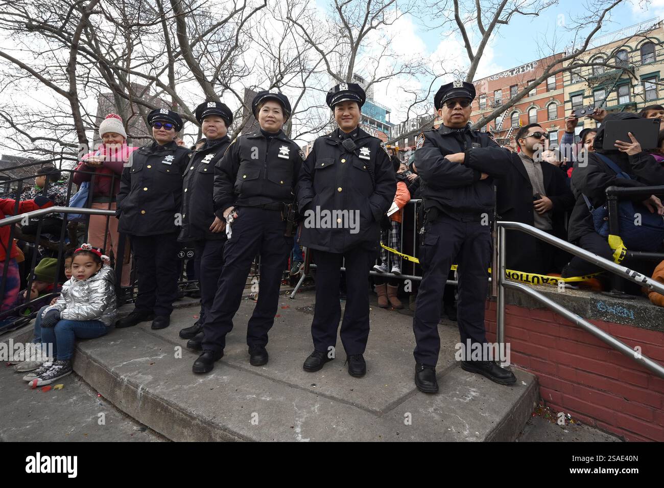 New York, USA. 29th Jan, 2025. Celebrating the 'Year of the Snake ...