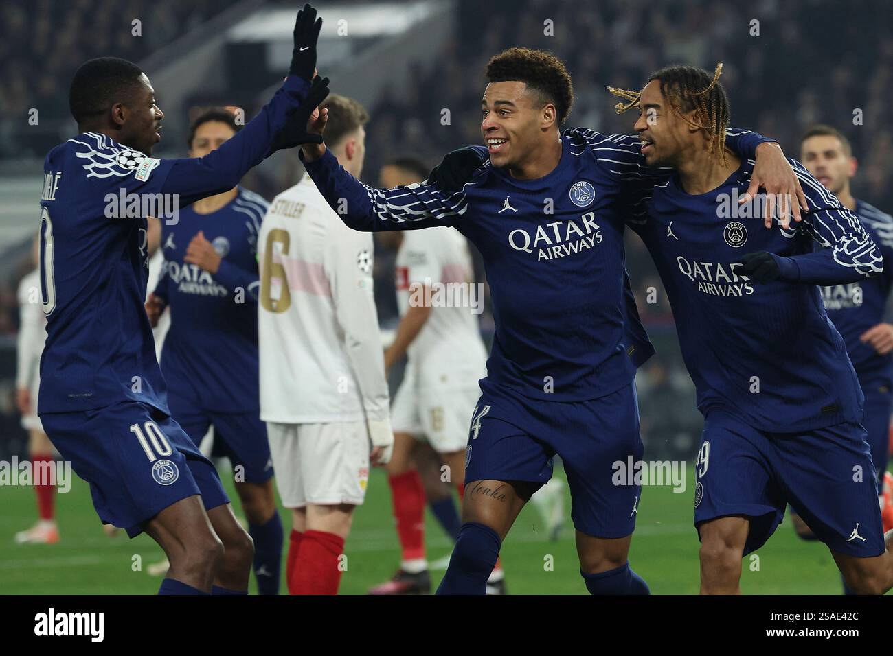 Stuttgart, Deutschland. 29th Jan, 2025. Stuttgart 29. January 2025 Uefa Champions League phase ...