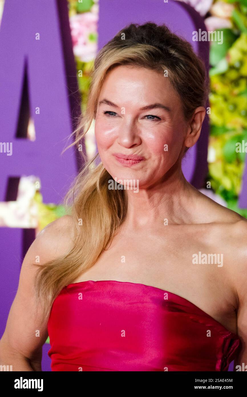 London, UK. 29th Jan, 2025. Renée Zellweger seen at the World Premiere ...
