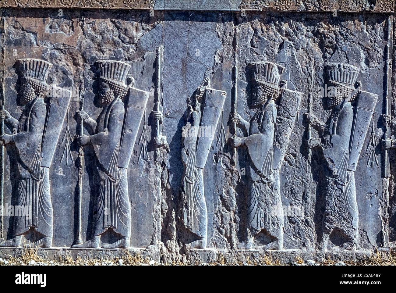 The image is of the UNESCO World Heritage Site of the ancient Persian ...