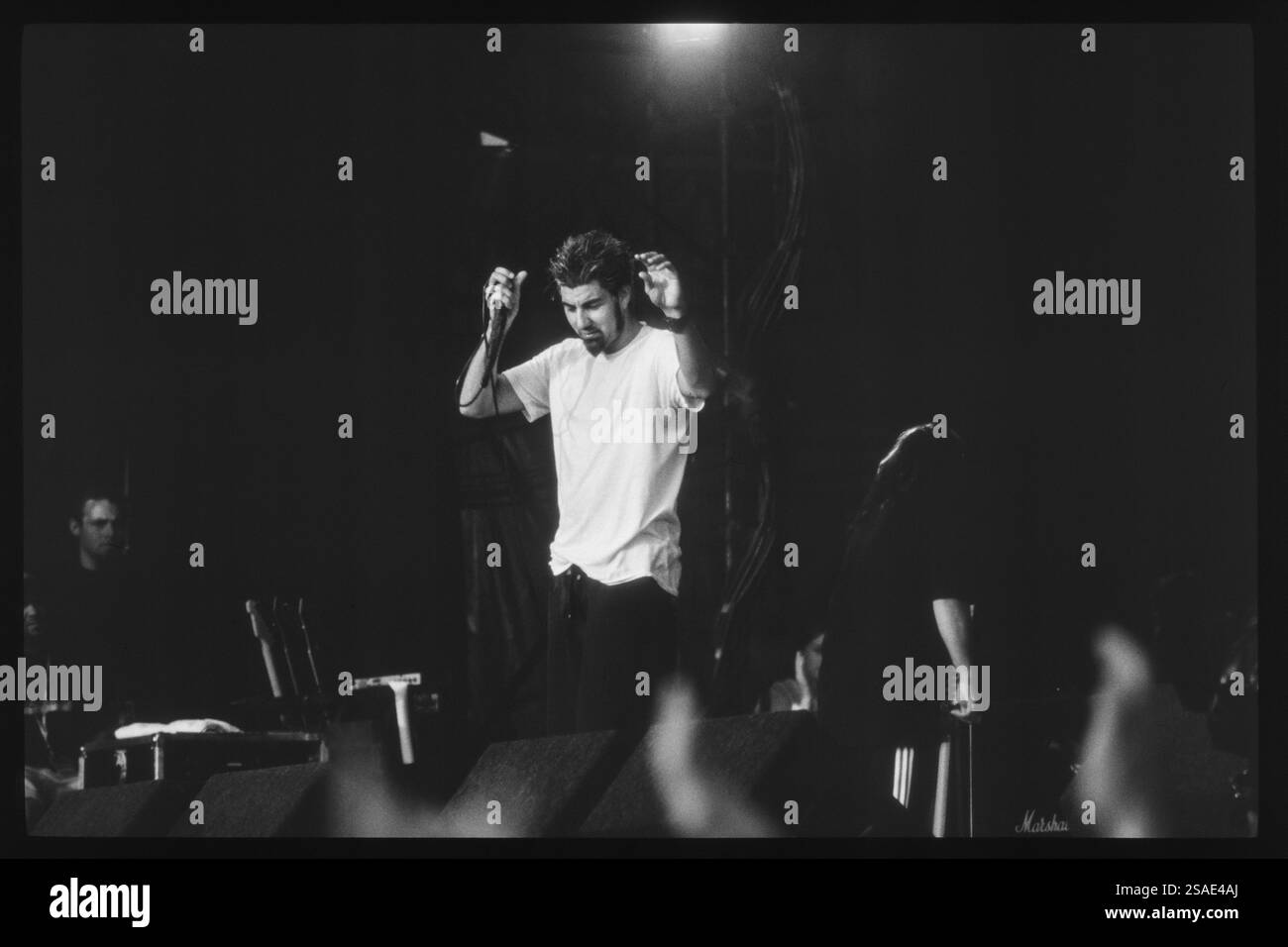 DEFTONES, READING FESTIVAL, 1998: A young Chino Moreno of the rock band ...
