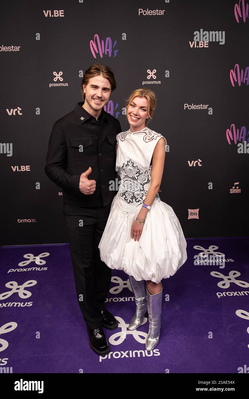 Singer Maksim and Singer Hannah Mae pictured during the 17th edition of ...