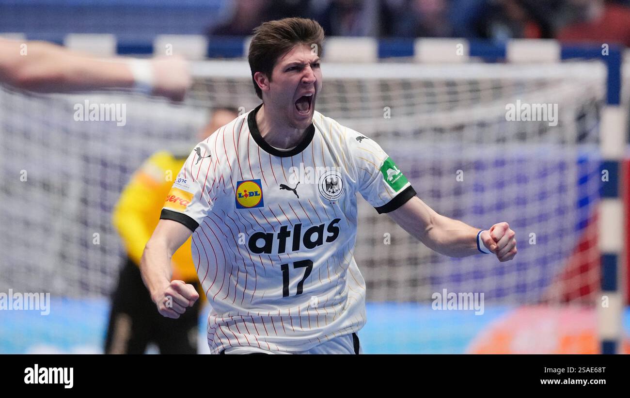 Oslo, Norway. 29th Jan, 2025. Handball, World Championship, Portugal ...