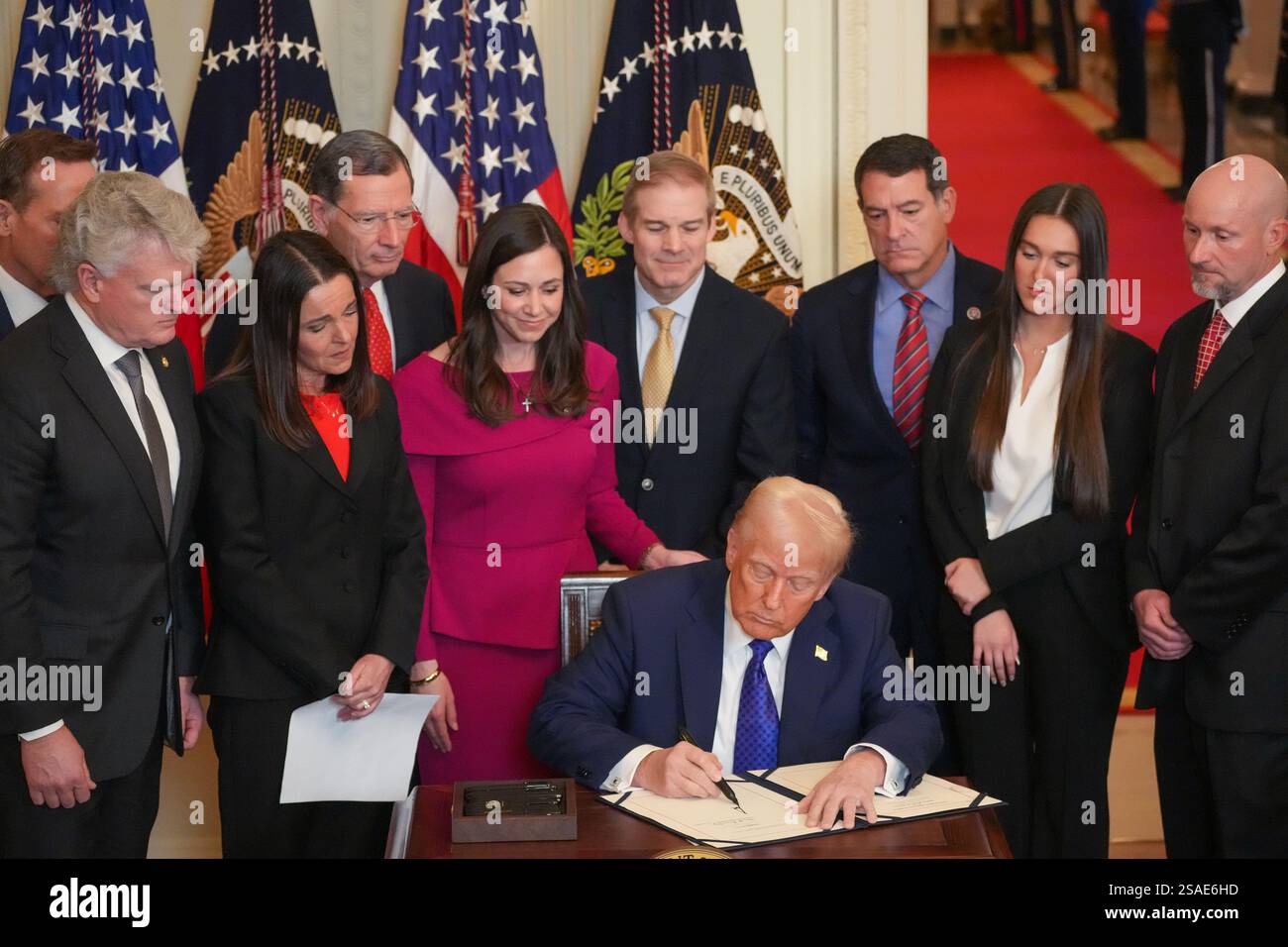 Washington, District of Columbia, USA. 29th Jan, 2025. President Donald ...