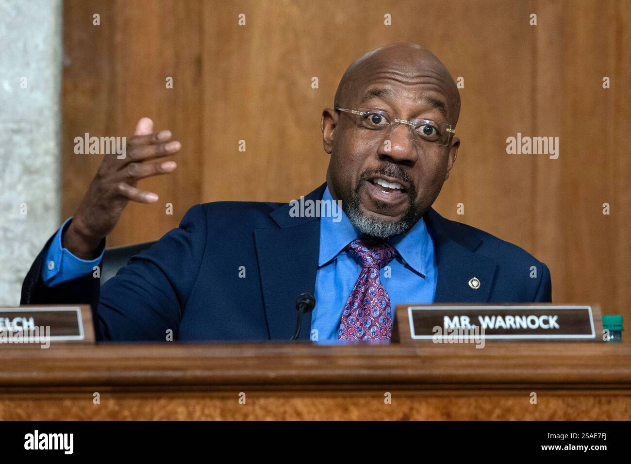 Sen. Raphael Warnock, D-Ga., questions Robert F. Kennedy Jr., President ...