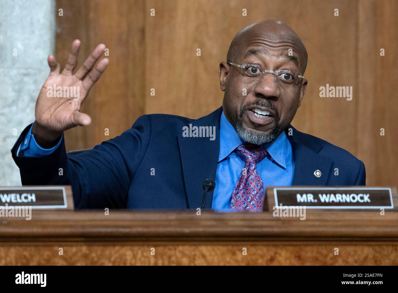 Sen. Raphael Warnock, D-Ga., questions Robert F. Kennedy Jr., President ...