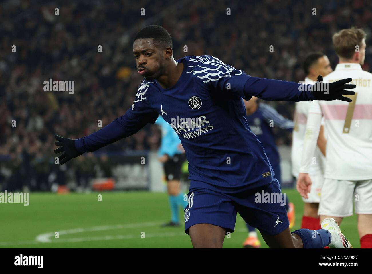 Stuttgart, Deutschland. 29th Jan, 2025. Stuttgart 29. January 2025 Uefa Champions League phase ...