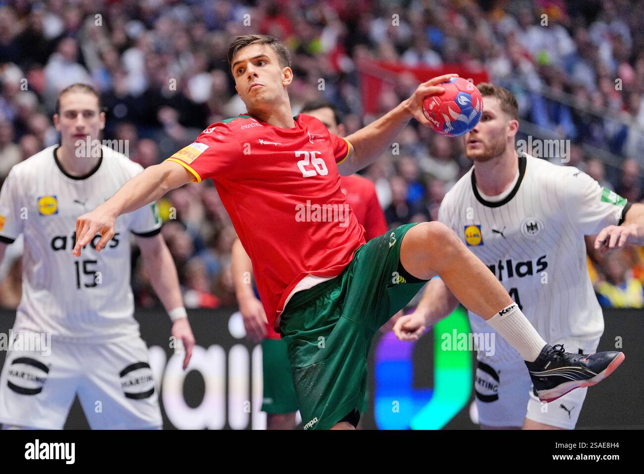 29 January 2025, Norway, Oslo: Handball, World Championship, Portugal ...