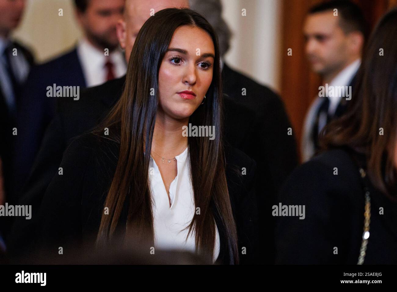 Washington, United States. 29th Jan, 2025. Lauren Phillips, sister of ...