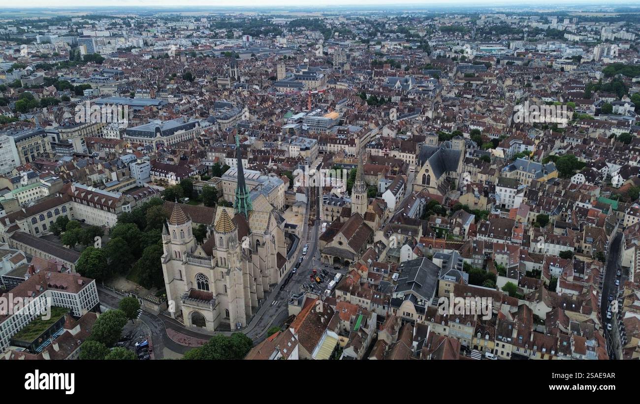 Drone photo dijon france hi-res stock photography and images - Alamy