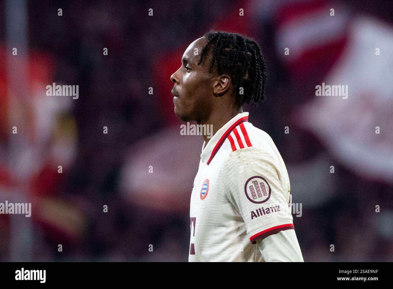 Mathys Tel (FC Bayern Muenchen, #39), GER, FC Bayern Muenchen vs. SK ...