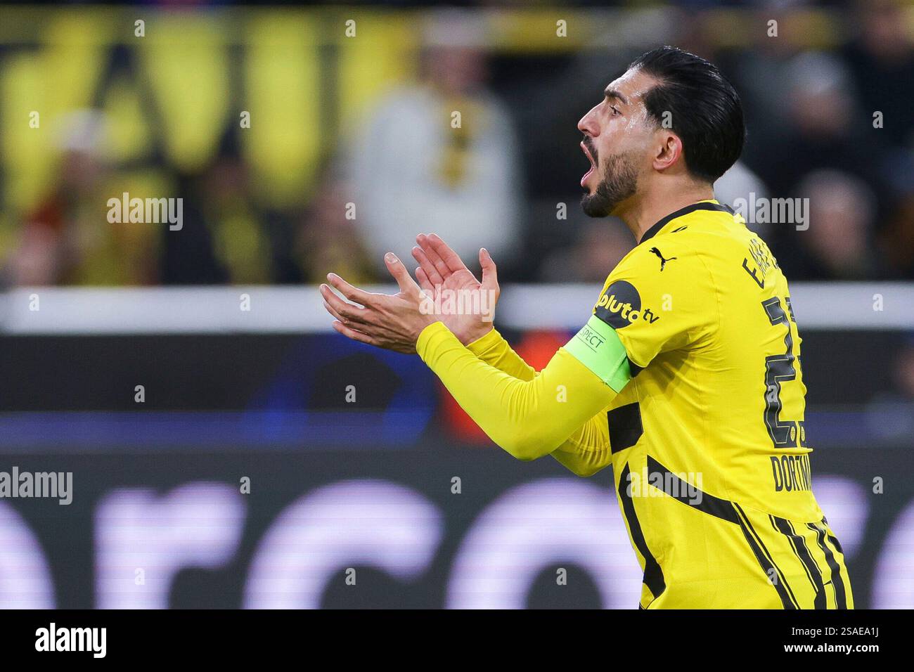 29.01.2025, UEFA Champions League, 8. Spieltag, Borussia Dortmund - Shakhtar Donetsk, Emre Can ...