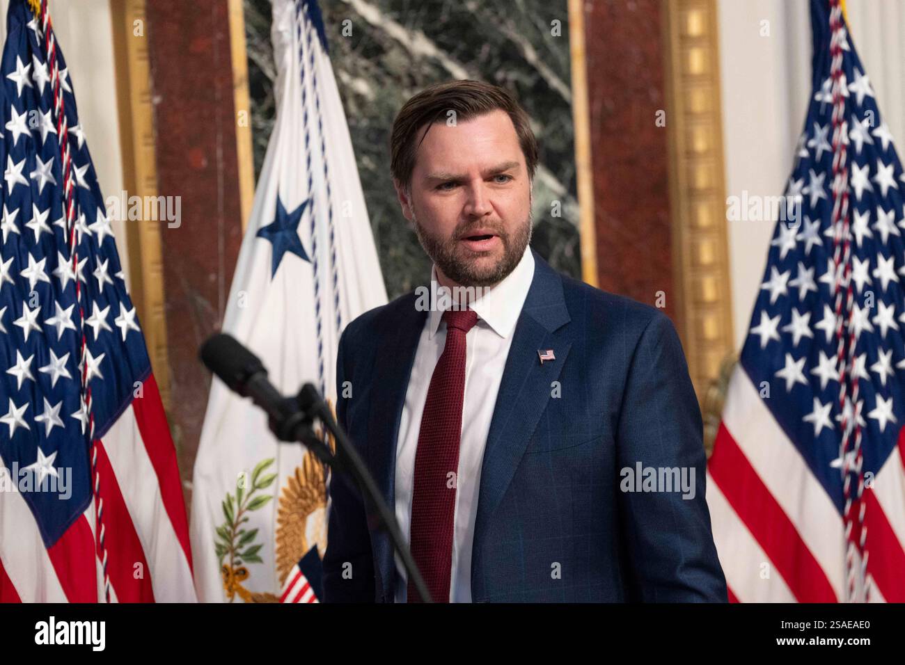 Washington, United States. 29th Jan, 2025. United Stated Vice President ...