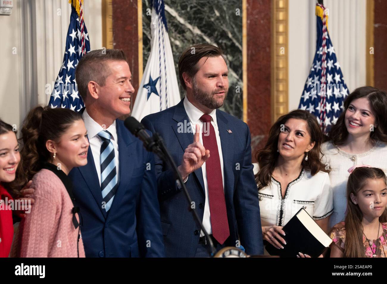 Washington, United States. 29th Jan, 2025. Vice President JD Vance ...