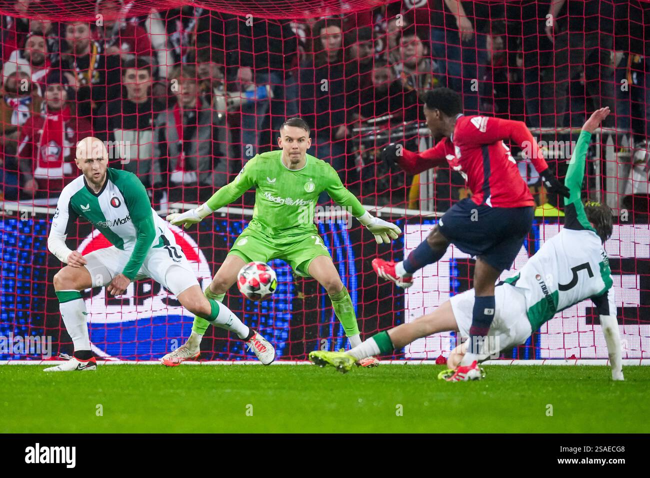 Lille - Jonathan David of Lille OSC during the eight and final round of ...